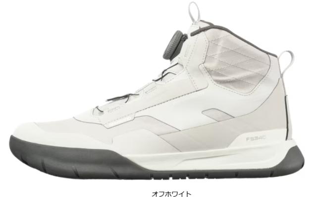 シマノ ボートゲーム ハイカット ドライデッキシューズ FS-340Y オフホワイト 26.5cm