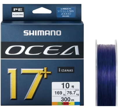 シマノ オシア 17+ PE LD-A71Y SW NAVY 300m 8号 / PEライン shimano 釣具