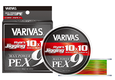 モーリス バリバス アバニ ジギング10×10 マックスパワーPE X9 600m 3号 / PEライン 釣具