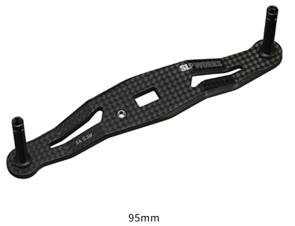 ダイワ SLPW 25RCSB 95mm カーボンライトクランクハンドル /　リール カスタム 替えハンドル daiwa