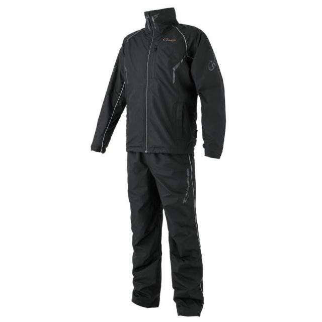 がまかつ ウィンドブレーカースーツ GM-3791 ブラック/ブラック 3Lサイズ / レインウェア gamakatsu