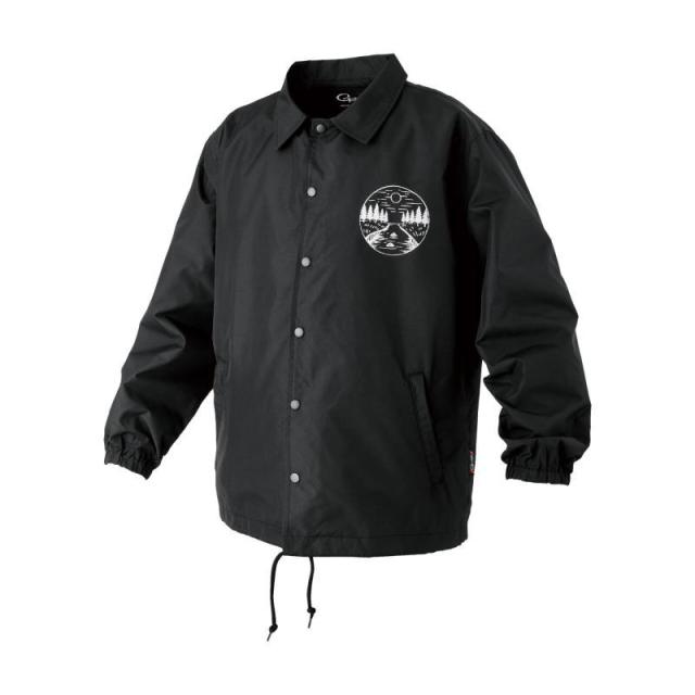 がまかつ コーチジャケット GM-3793 ブラック/ホワイト M-Lサイズ / gamakatsu