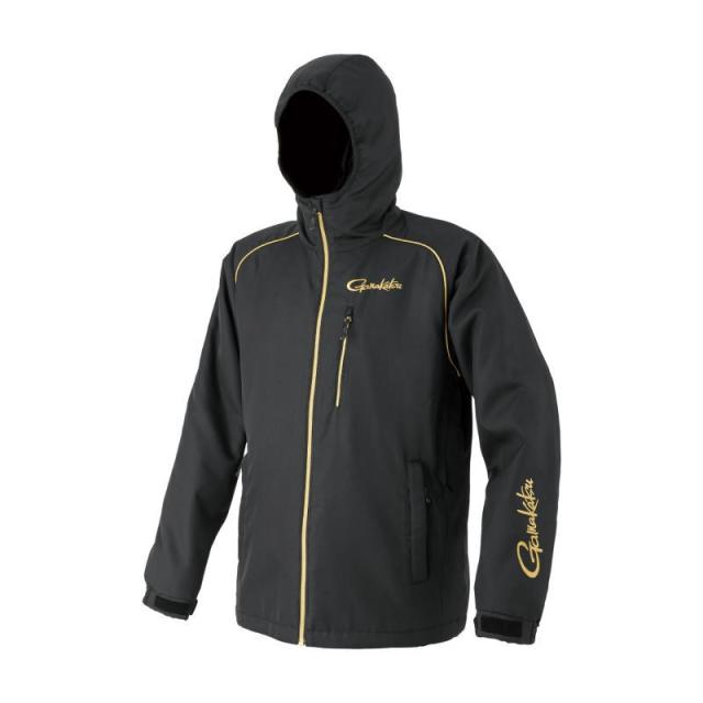 がまかつ コアサーモフーディ GM-3796 ブラック/ゴールド 3Lサイズ / gamakatsu