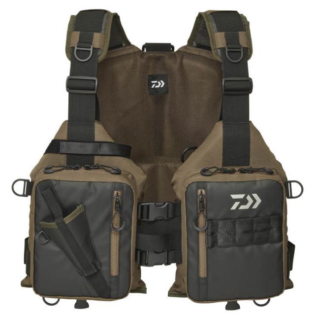 ダイワ ライトフロートゲームベスト DF-6425 ブラウンカーキ フリーサイズ / 救命具