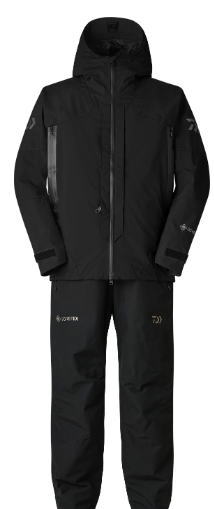 ダイワ ゴアテックス コンビアップウィンタースーツ DW-1825 ブラック XLサイズ / レインウェア 防寒着 daiwa 釣具