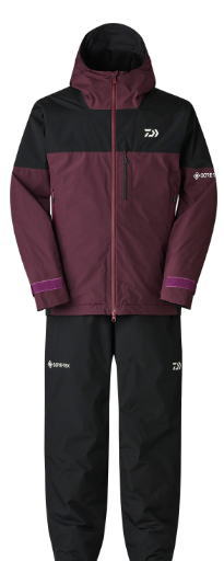 ダイワ ゴアテックス バーサタイルウィンタースーツ DW-1925 プラム Lサイズ / レインウェア 防寒着 daiwa 釣具
