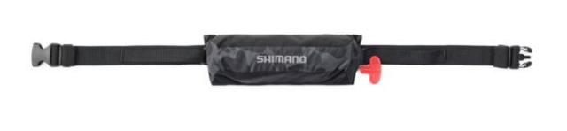 シマノ ラフトエアジャケット コンパクトタイプ 膨脹式救命具 VF-053U ブラックカモ フリーサイズ / shimano 釣具