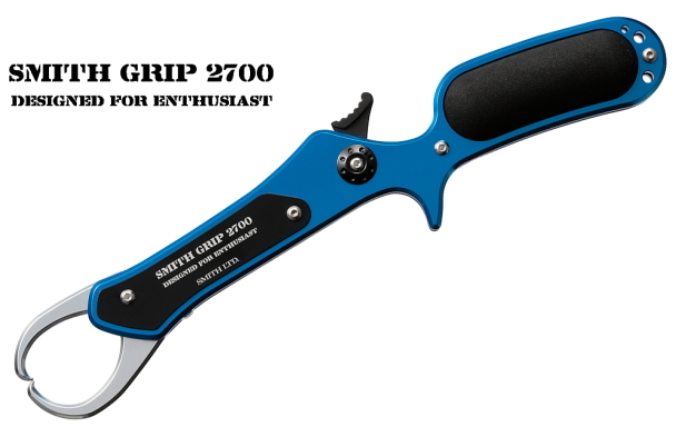 スミス SMITH グリップ 2700 #04 ブルー / フィッシュグリップ 魚ばさみ / 釣具