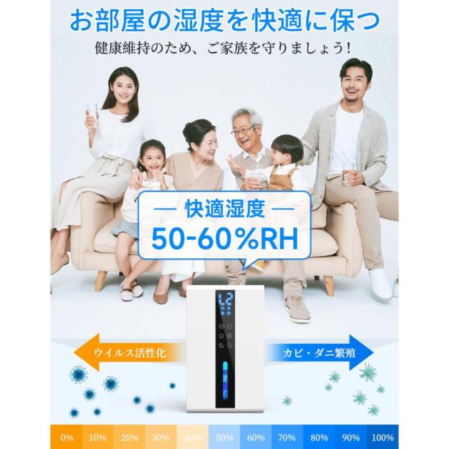 除湿機 衣類乾燥 梅雨 コンパクト「梅雨準備」梅雨対策 実用的 プレゼント 1.7L 大容量 18畳 除湿器 小型 省エネ 強力除湿 空気清浄 静音 部屋干し 半導体式 自動停止 自動除霜 スリープモード 結露対策母の日、父の日、敬老の日、誕生日、誕生日祝い、記念日お勧め    高齢者