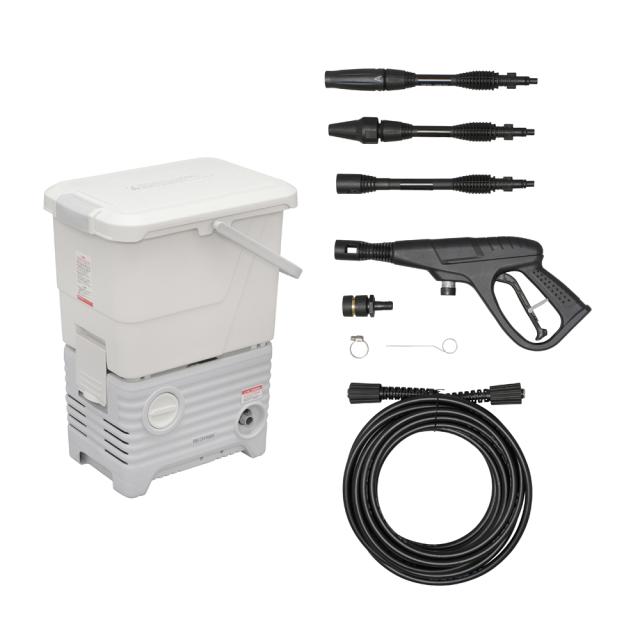 タンク式 高圧洗浄機 47.2 L SBT-512N(ホワイト) 1台 アイリスオーヤマ 温水可能 油汚れ