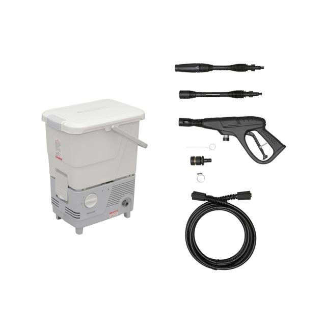 タンク式 高圧洗浄機 47.2 L SBT412N(ホワイト) 1台 アイリスオーヤマ 温水可能 油汚れ