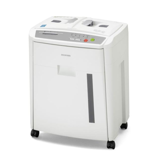 オートフィード シュレッダー マイクロカット AFS160M 1台 アイリスオーヤマ キャスター付き 自動細断 オフィスシュレッダー