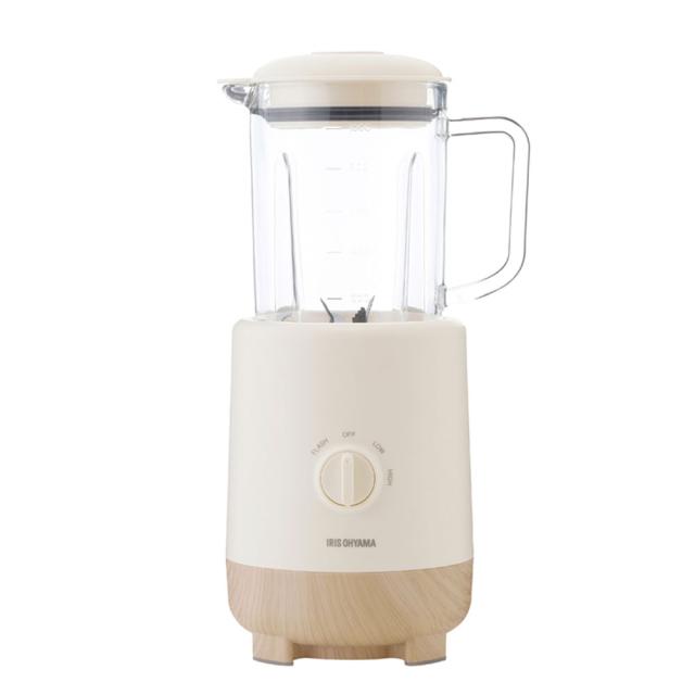 ミキサー 1000ml 氷対応 アイボリー IJM-S101-C 1台 アイリスオーヤマ パワフル6枚刃 スムージー スープ 料理