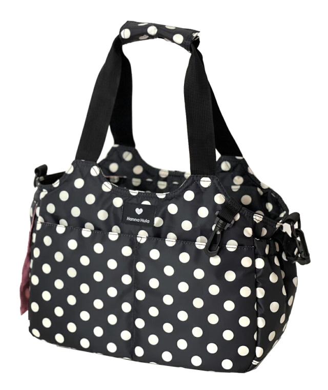 ２ＷＡＹキャリーバッグＳ CDG-2CR ポルカブラック ＨＡＬＫＡＲＩＮ’Ｓ プレゼント 誕生日 出産祝い ママ ベビー 子供 ケース ペット 小型犬 動物 病院 おでか