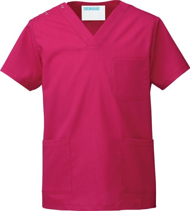 KAZEN（カゼン） スクラブ（男女兼用） 133-93（マゼンタ） Sの通販はau PAY マーケット - マツヨシ | au PAY マーケット－通販サイト