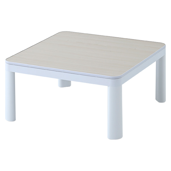 即日出荷 山善 YAMAZEN カジュアルこたつ 75×75cm NCK-7575(WH/NA) ホワイト/ナチュラル