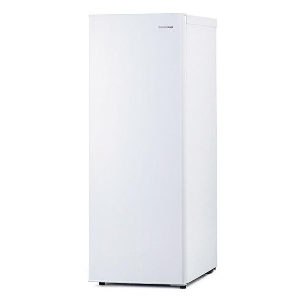 直送 日時指定不可 アイリスオーヤマ スリム冷凍庫 80L IUSN-8A-W ホワイト 前開き 沖縄・離島配送不可