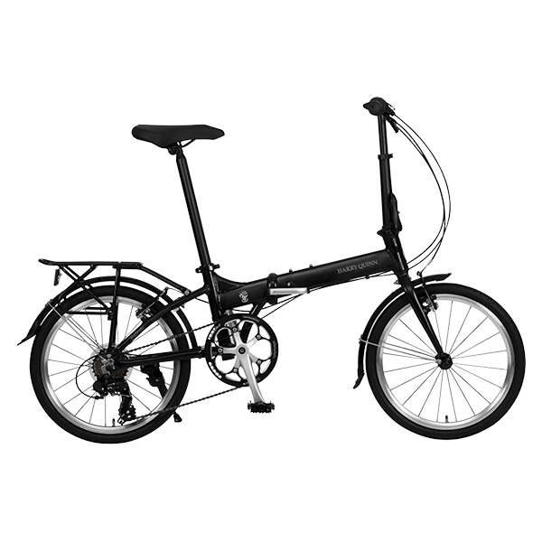 ハリークイン HARRY QUINN LONG BRIGHT207 ブラック 20型 折畳み自転車 88223-01 沖縄・離島配送不可
