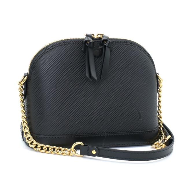 ルイヴィトン アルマMINI M51405 エピ ノワール チェーンショルダーバッグ クロスボディバッグ 肩掛けバッグ アルマミニ 黒 中古 送料無料