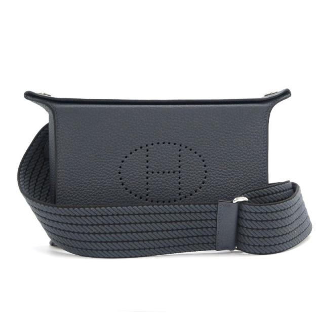 エルメス ヴィドポッシュ K刻印 2025年製 グリミスティ トゴ ショルダーバッグ クロスボディバッグ 肩掛けバッグ グレー 中古 送料無料