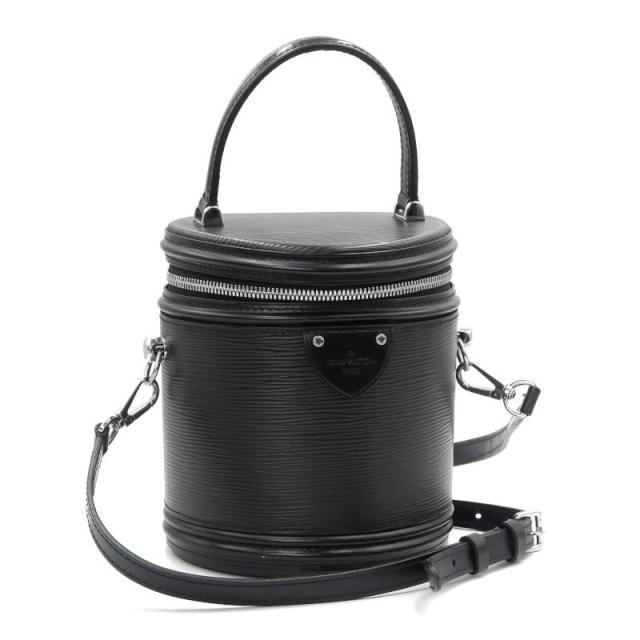 ルイヴィトン カンヌ M52226 エピ ノワール ハンドバッグ ショルダーバッグ バニティバッグ ヴァニティバッグ ブラック 黒 中古 送料無料