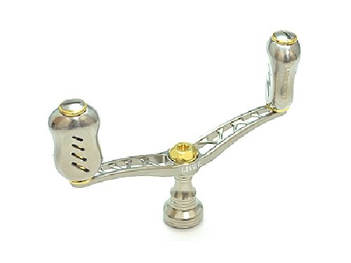 LIVRE(リブレ) リール ウイング100 Finoノブ ダイワ用 (チタンP+ゴールドG)