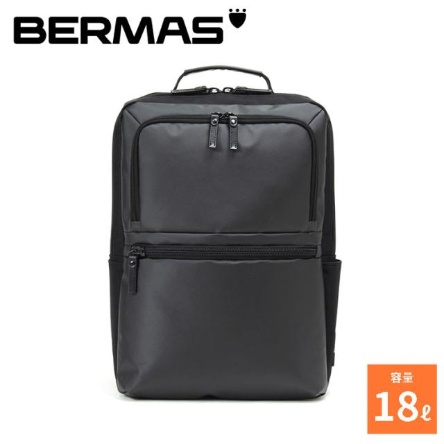 BERMAS リュックL バーマス リュック メンズ ビジネス バックパック 通勤 バッグ スマート 撥水 防水 大容量 黒 紺 ブラック ネイビー 【代引不可】　60386