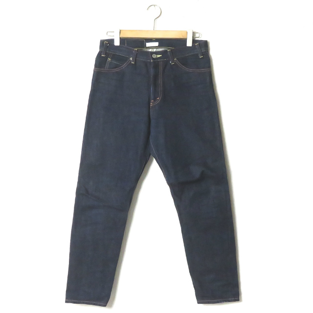 CLASS クラス 日本製 clark DENIM PANTS クラーク テーパードデニムパンツ 2 インディゴ 5ポケット ジッパーフライ ボトムス