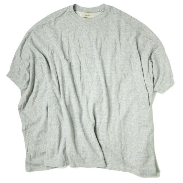 maturely マチュアリー 22SS 日本製 Poncho Jersey ポンチョジャージー 13-04-1008-823 グレー ...