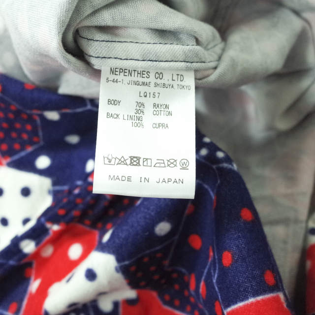 Needles ニードルス 22AW 日本製 Classic Shirt Dress クラシック