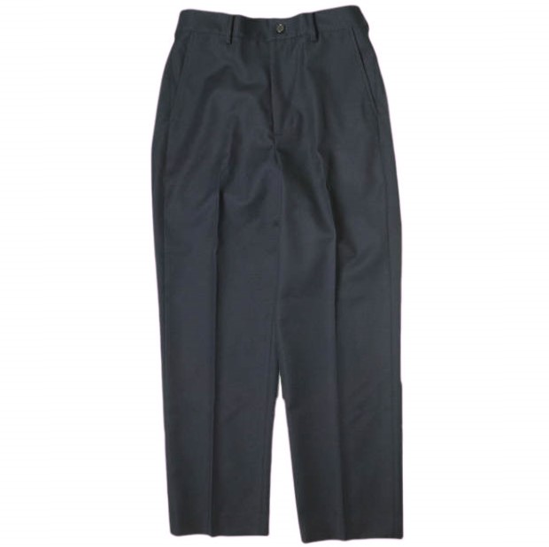 新品 Ernie Palo アーニーパロ 24AW STANDARD WOOL SLACKS スタンダードウールスラックス EP08JK01 46 NAVY パンツ 定価50,600円