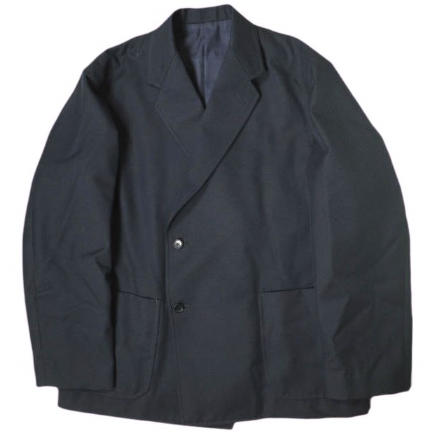 新品 Ernie Palo アーニーパロ 24AW 日本製 WOOL EASY JACKET ウールイージージャケット EP08JK01 46 NAVY ダブルブレスト 定価92,400円