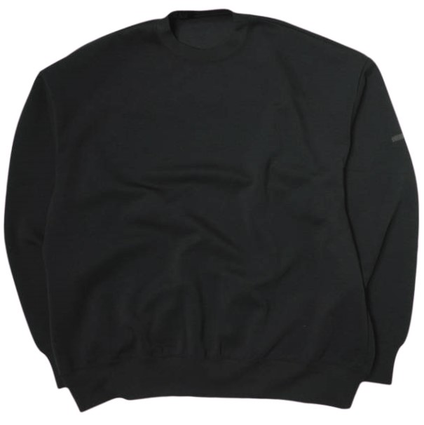 新品 N.HOOLYWOOD エヌハリウッド コンパイルライン 25SS SWEATSHIRT ダンボールニット スウェットシャツ 2251-CS09-018 peg 40 BLACK