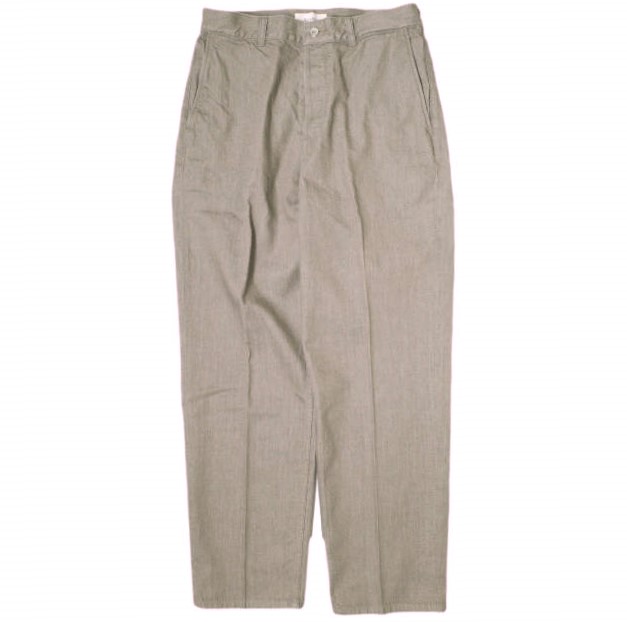 新品 Ernie Palo アーニーパロ 25SS 日本製 COLOR DENIM SLACKS カラーデニムスラックス EP09PT05B 48 BEIGE パンツ ボトムス