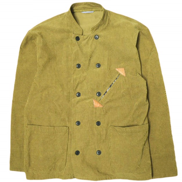 KENNETH FIELD ケネスフィールド MARCHE II JACKET コーデュロイ マルシェジャケット M DARK TAN コックジャケット アウター