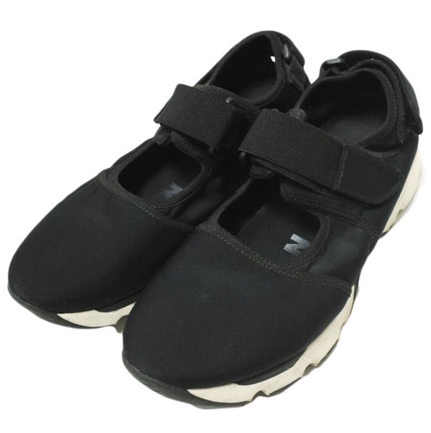 MARNI マルニ イタリア製 ネオプレン ベルクロストラップスニーカー 42(27cm) BLACK スニーカー シューズ