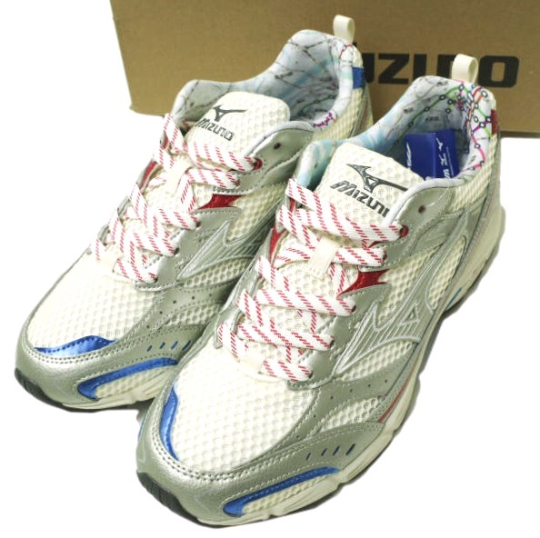 Mizuno ミズノ 25SS MXR - Osaka City Pack エムエックスアール 大阪パック D1GA250801 US9.5(27.5cm) OFF WHITE/SILVER/RED KITH OSAKA