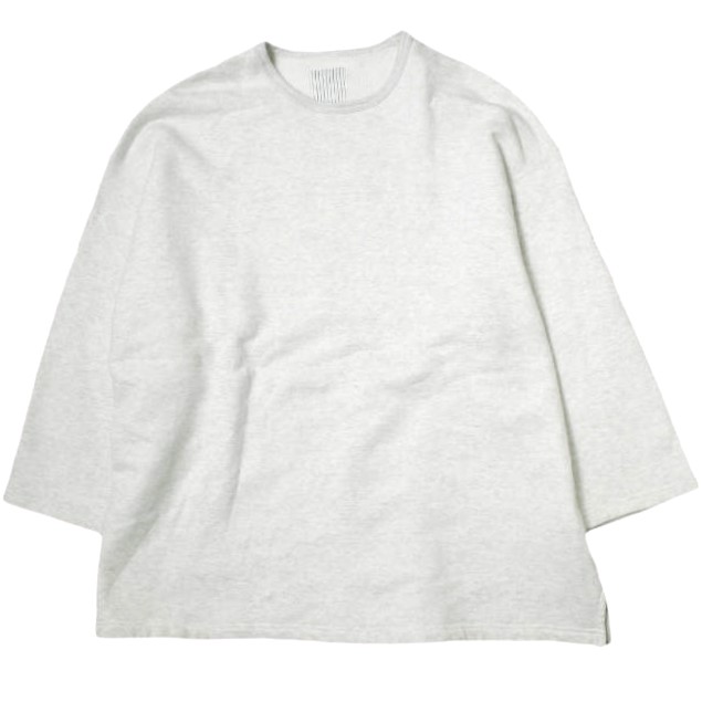 Stripes For Creative ストライプフォークリエイティブ S.F.C 24AW 日本製 FOOTBALL LS SWEAT 裏毛 フットボールスウェット L ASH