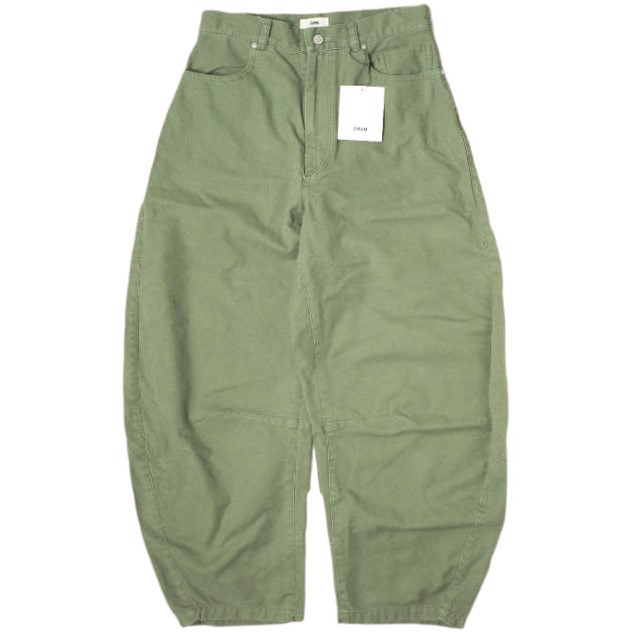 新品 EMAM エマム 25SS 日本製 Cotton Twill Balloon Pants コットンツイルバルーンパンツ EM25SS-PT004 1 KHAKI ワイド バギー g21922