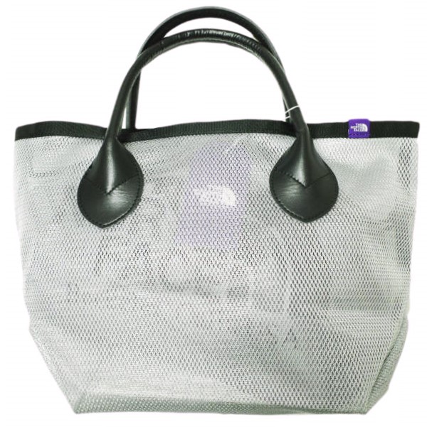 新品 THE NORTH FACE PURPLE LABEL 24SS Mesh Field Tote S メッシュフィールドミニトートバッグ NN7404N H Gray nanamica カバン g22180