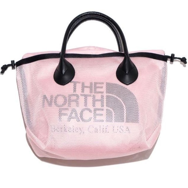 新品 THE NORTH FACE PURPLE LABEL 24SS Mesh Field Tote S メッシュフィールドミニトートバッグ NN7404N P Pink nanamica カバン g22179