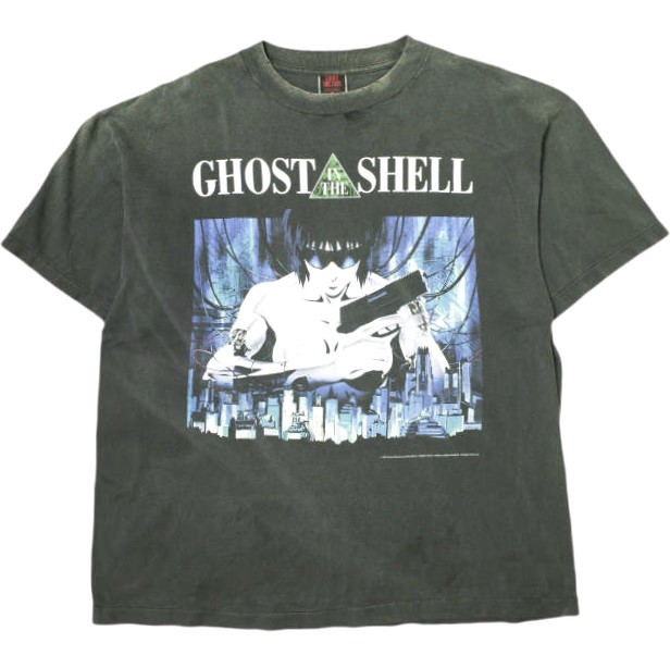 新品 SAINT MICHAEL セントマイケル 24AW GS_SS TEE / GITS GHOST IN THE SHELL 攻殻機動隊 Tシャツ SM-YS1-0000-C31 L BLACK Mxxxxxx