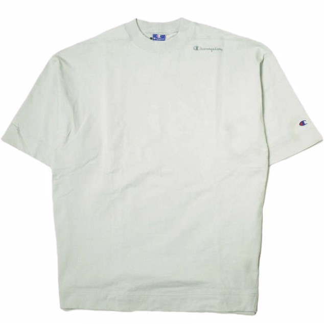 新品 N.HOOLYWOOD x Champion エヌハリウッド ミスターハリウッド チャンピオン 25SS 別注 NEW WEAVE TEE ロゴ刺繍 Tシャツ C8-B360 L