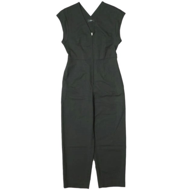 LOEFF ロエフ ハケメ ワイドショルダー オールインワン 8826-699-0009 1 BLACK ジャンプスーツ ユナイテッドアローズ 定価63,800円