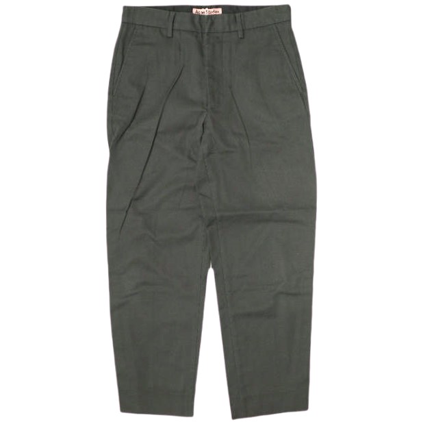 Acne Studios アクネストゥディオズ Pink Label Trousers ピンクラベルトラウザーズ FN-MN-TROU000515 44 グレー BK0423 T/C チノパン