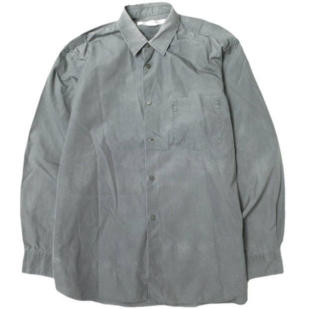 COMME des GARCONS SHIRT コムデギャルソンシャツ FOREVER WIDE CLASSIC FIT SHIRT ワイドクラシックフィットシャツ CDGS1PL M グレー