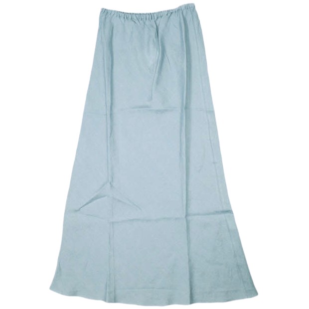 新品 BASERANGE ベースレンジ 25SS DYDINE SKIRT リネンロングスカート S TRUSS BLUE イージー 定価22,770円 ボトムス