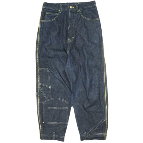 beautiful people x Lee ビューティフルピープル リー double-end 101-Z denim riders-painter pants ダブルエンド2WAYデニムパンツ 36