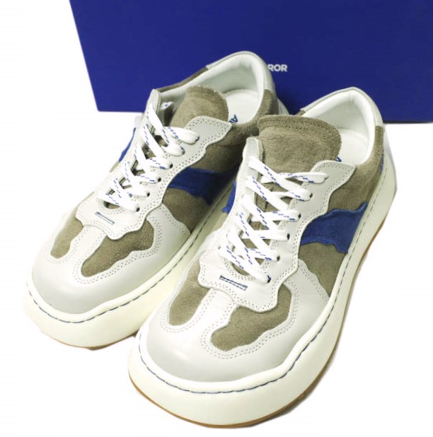 ADERERROR アーダーエラー 25SS BAUS ロートップスニーカー BMADFYSN0101GR US8(26cm) GREY スニーカー シューズ