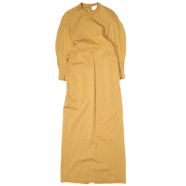新品 Mame Kurogouchi マメクロゴウチ 23SS Cotton Jersey Dress コットンジャージードレス MM23PS-JS732 1 定価42,900円 ワンピース